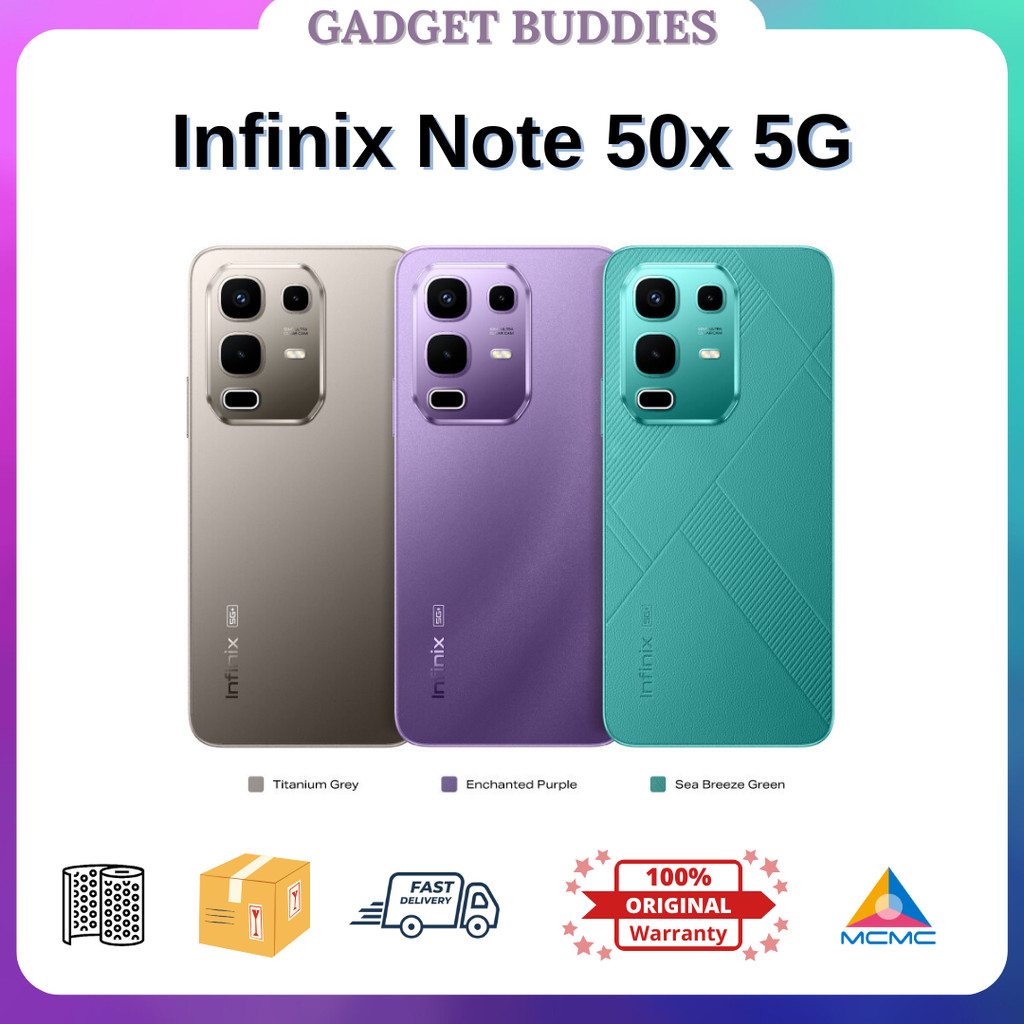 Infinix Note 50X 5G (8GB Ram + 256GB Rom) IP64 Dust & Splash Proof ...