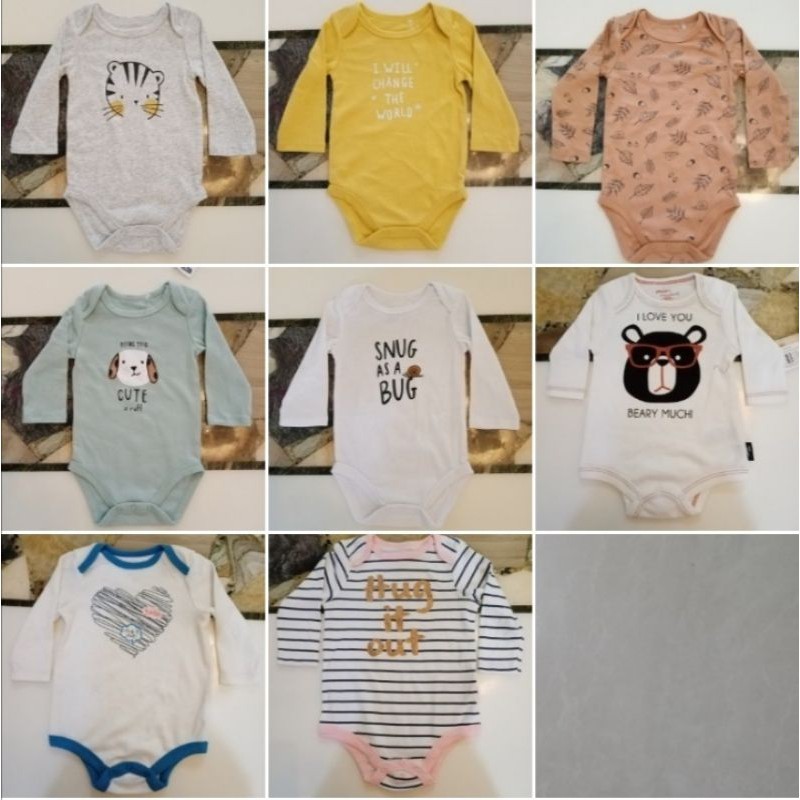 baby romper 14 design! newborn to 12 months baby romper | Shopee Malaysia