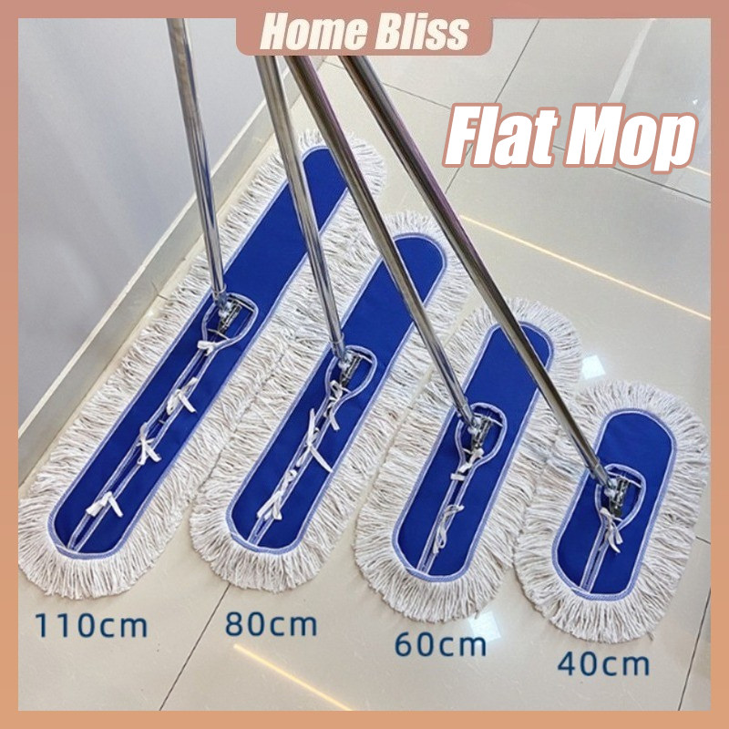 Flat Mop Floor Broom Mop Sweeper Dust Clean Microfiber Home Hotel ...