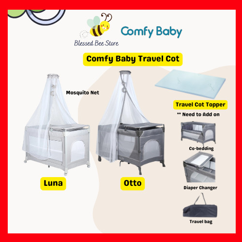 Comfy Baby Otto Comfy Baby Luna Travel Cot Baby Cot Baby Playpen ...