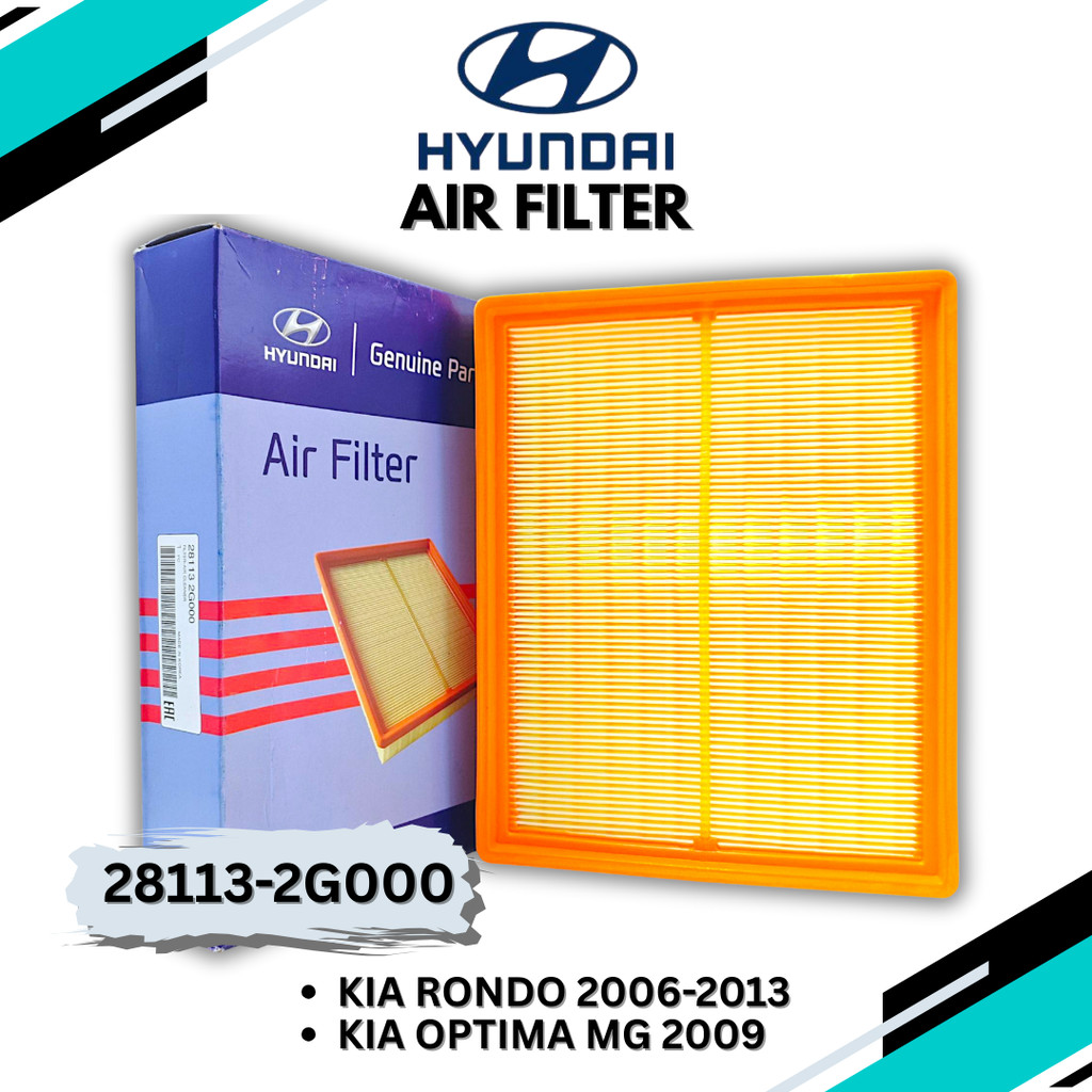 HYUNDAI KIA ENGINE AIR FILTER PENAPIS ANGIN RONDO 06-13 , OPTIMA MG 09 ...