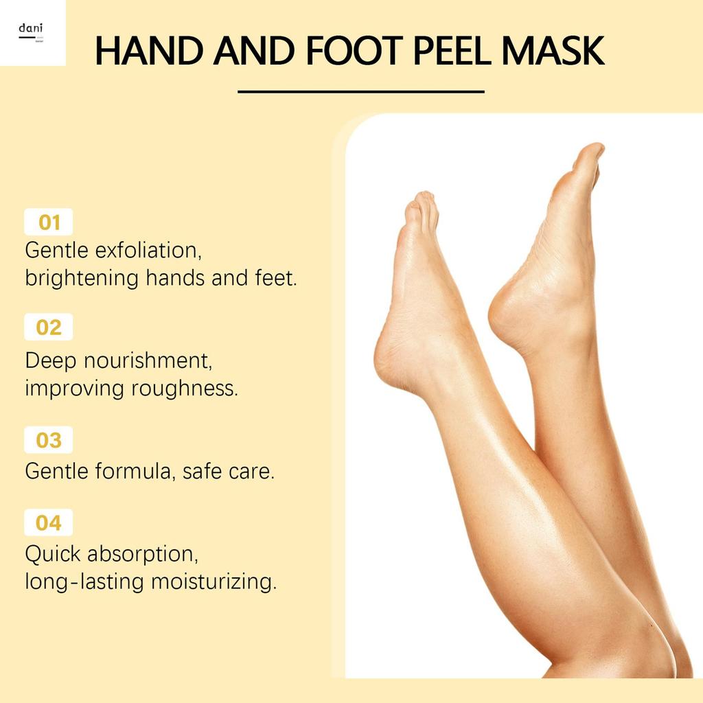 Daily Moisturizing Hand Foot Mask Treatment Quick Absorption Polyvinyl ...