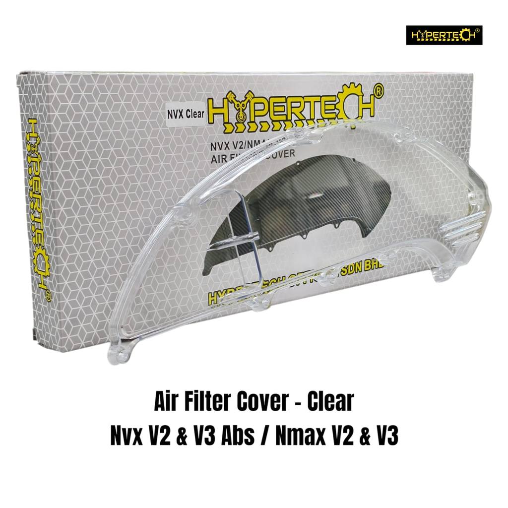 HYPERTECH PRO AIR FILTER CVT COVER NVX V2 V3 ABS / NMAX V2 & V3 DRY ...