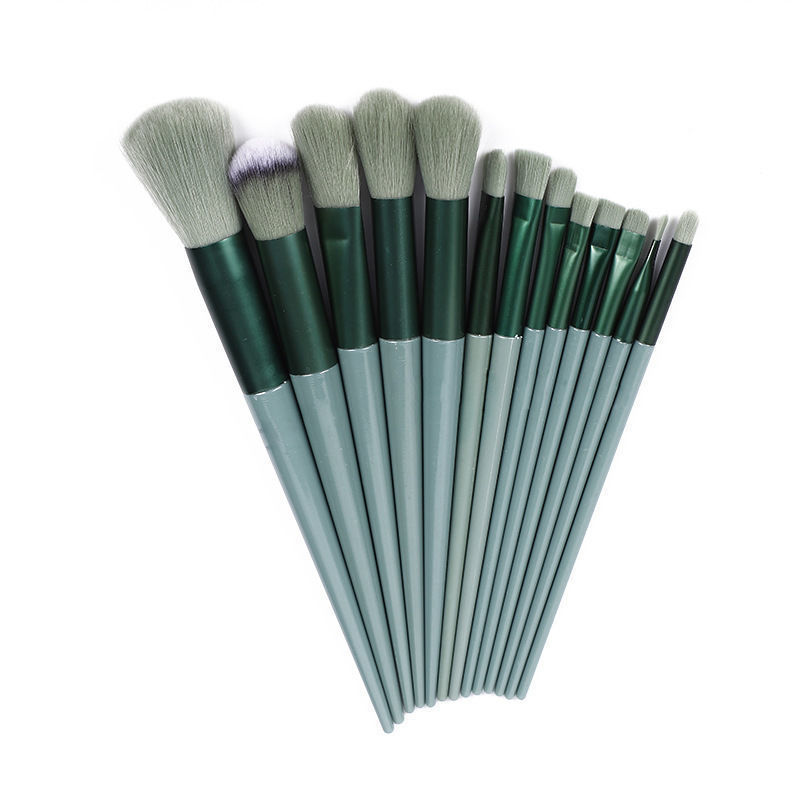 Green Cloud Ladies Makeup Brush Set Eyeshadow Brush Set Beginner ...