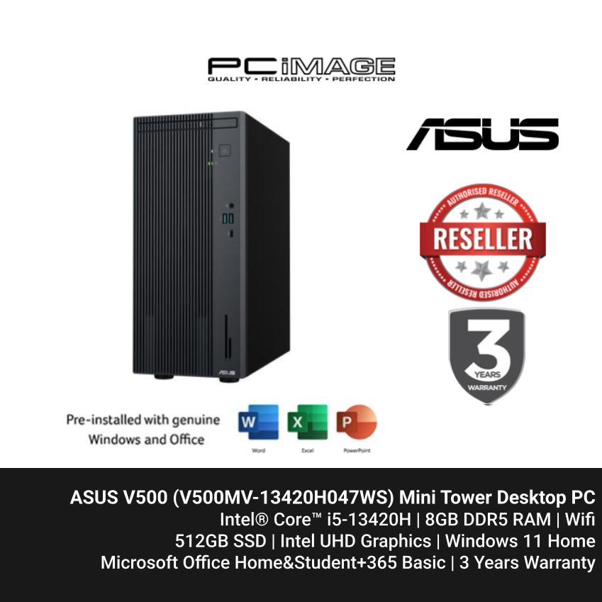 ASUS V500 (V500MV-13420H047WS) Mini Tower PC / DESKTOP INTEL i5-13420H ...