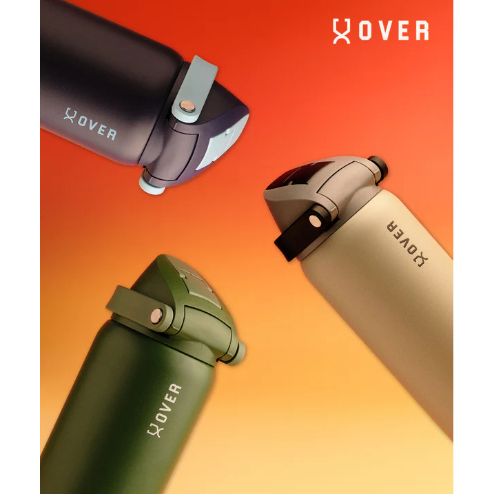 Over WAVE 2.0 Duo Lid Flask 700ml – Stainless Steel Insulated Water ...