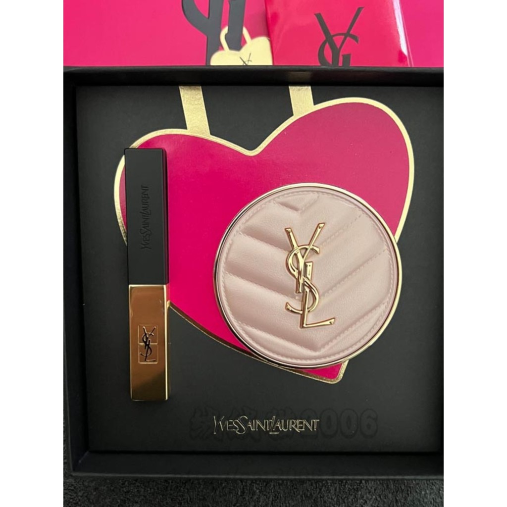 YSL Saint Laurent 520 Set Star Perfume Lipstick Candle Reverse Paris ...