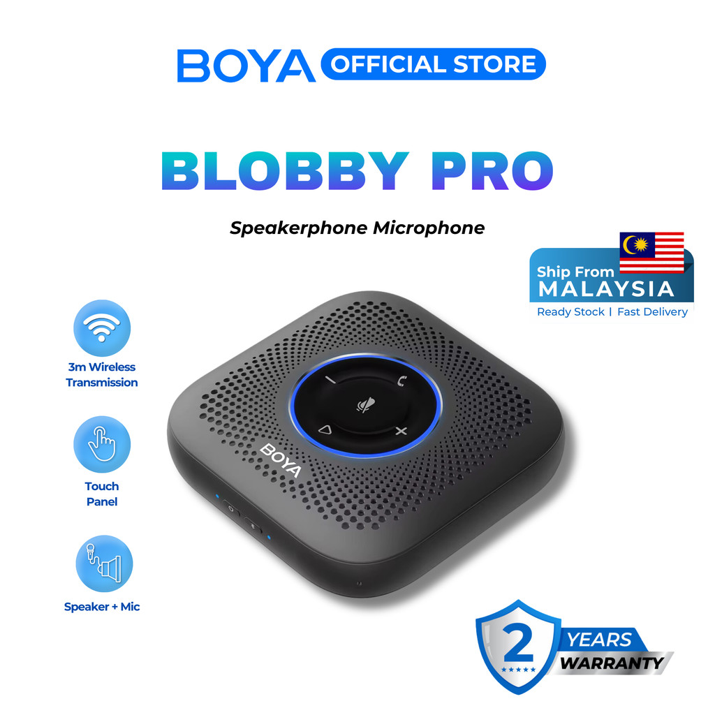 BOYA Blobby Pro Speakerphone Mikrofon Laptop/PC/Telefon Conference ...