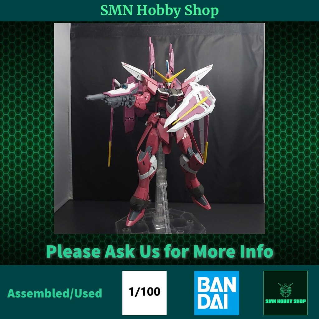 Assembled MG 1/100 Justice Gundam Gunpla Gundam Toys Plastic Model Kit ...