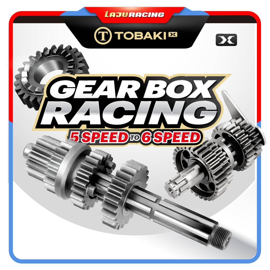 TOBAKI RACING Gear Box FULL SET 6SPEED Y15ZR LC135 5S EX5 DREAM WAVE125 ...