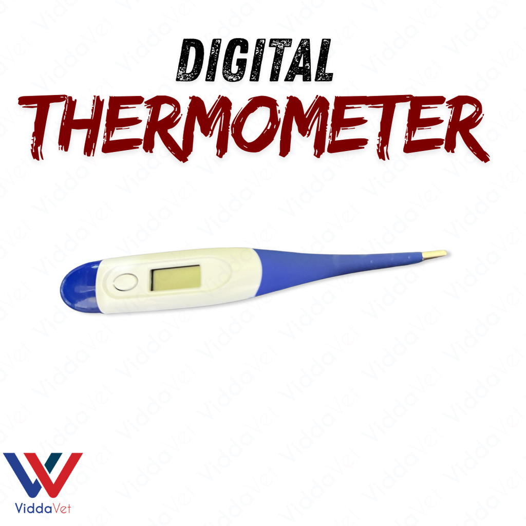 Fast-Reading Farm Digital Thermometer for Livestock and Animals ...