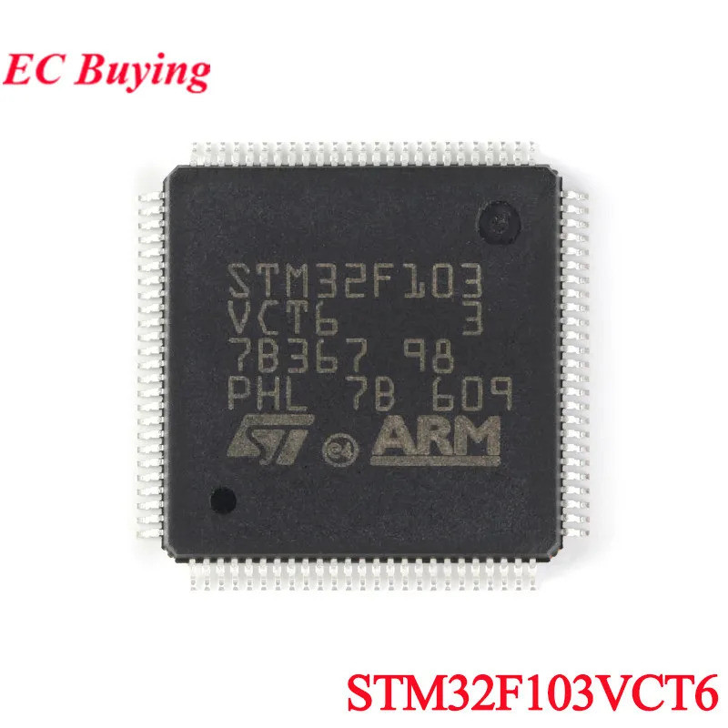 5Pcs/1pc STM32F103VCT6 STM32F103 STM32 F103VC F103VCT6 STM32F 103VCT6 ...
