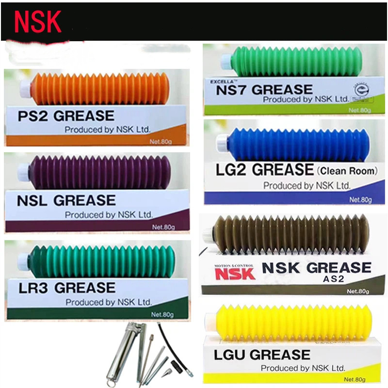 Japan NSK Lubricating Grease Screw Pole Guide Rail NSL NS7 PS2 LR3 LG2 ...