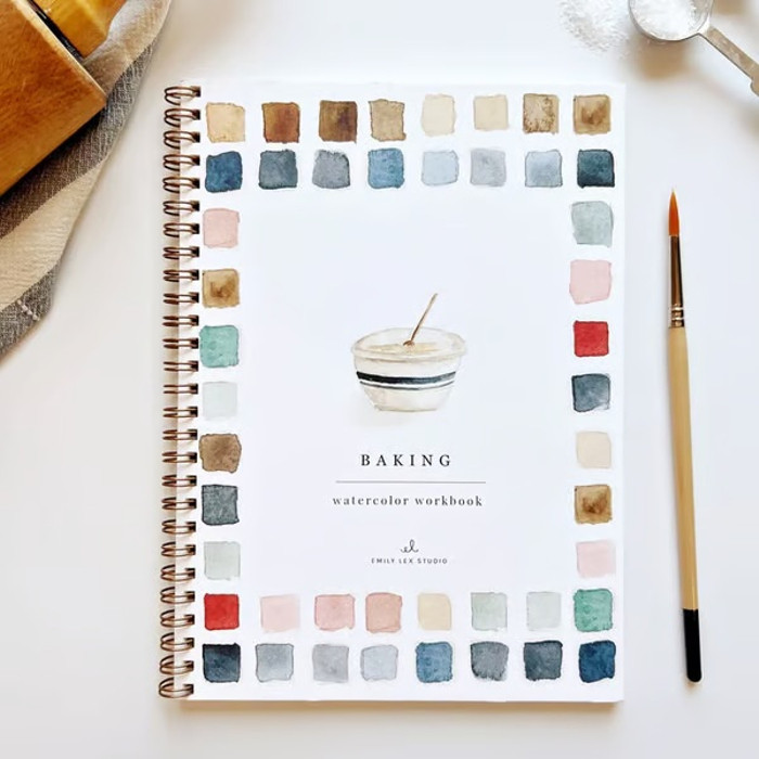 Beginner Color Mixing Watercolor Exercise Book/Outdoor Watercolor ...