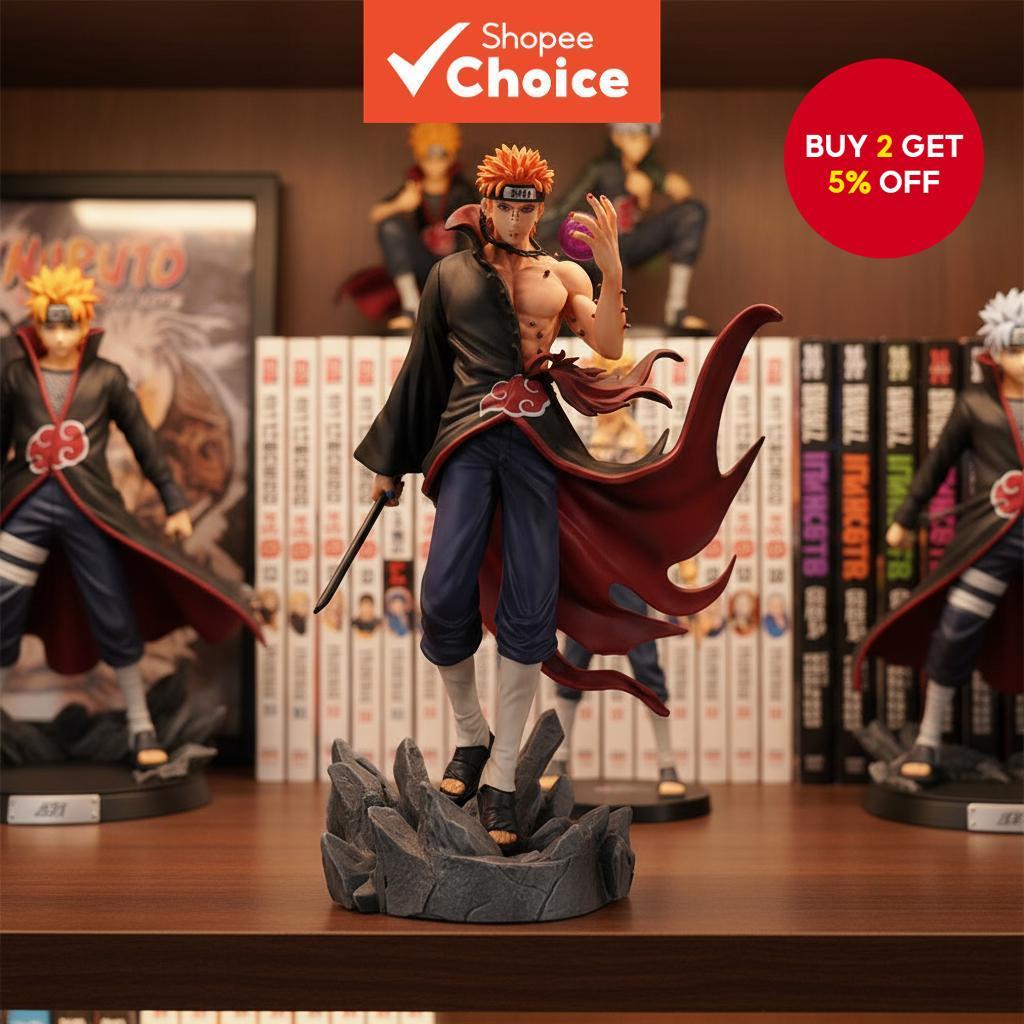 22.5cm Naruto Pain Figurine PVC Statue GK Action Figure Collection ...