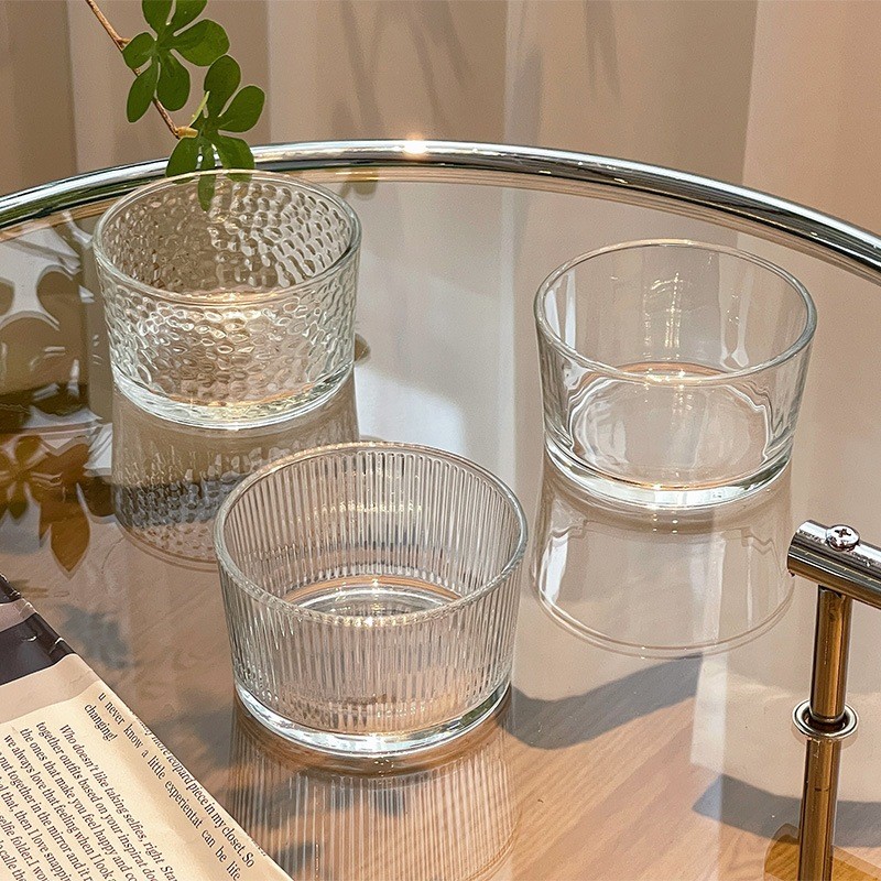 Dessert Glass Cup / Transparent Glass Cup / Ice Cream Cup / Cawan Kaca ...