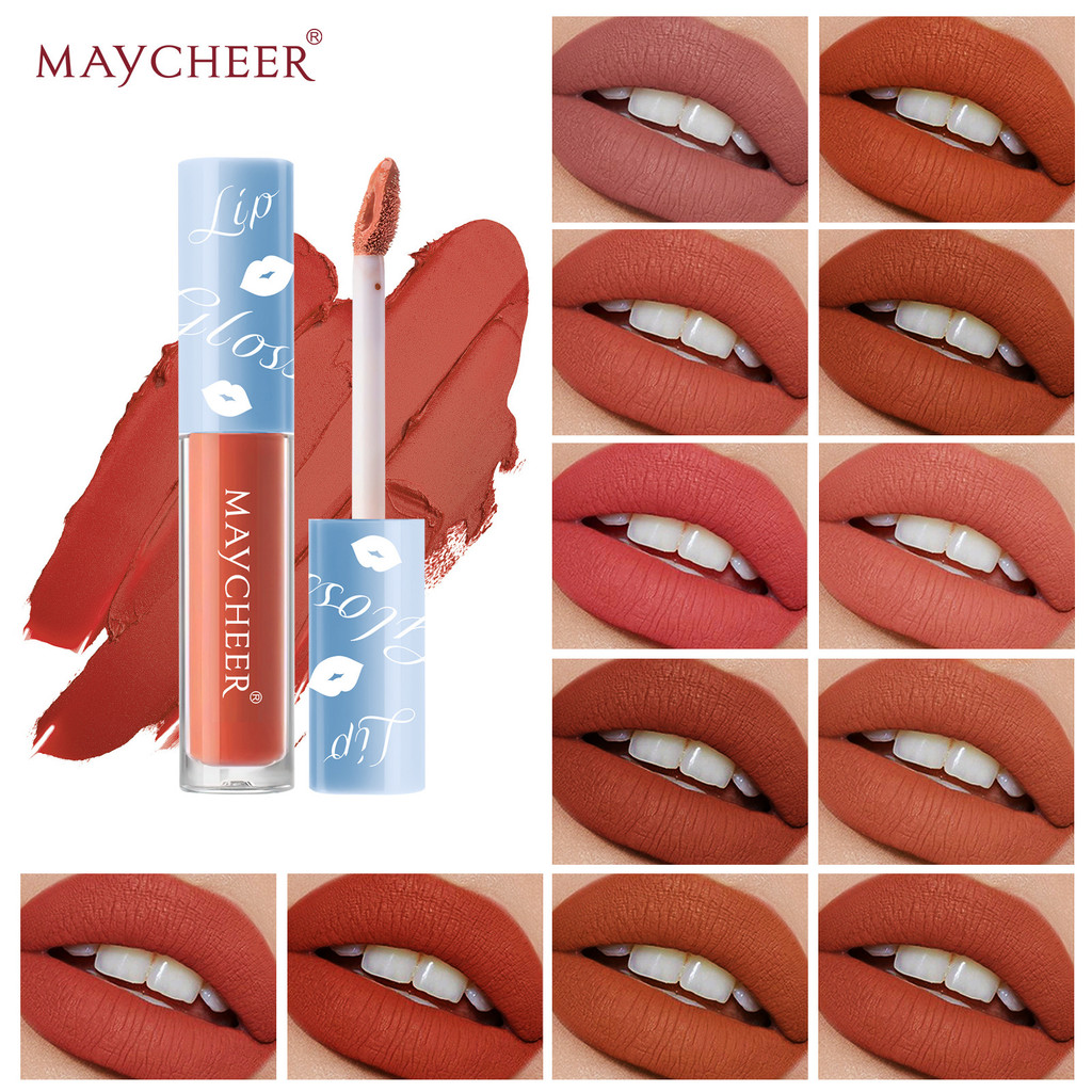 "Jenis popular, jualan hebat> MAYCHEER matte beludru matte dua belas ...