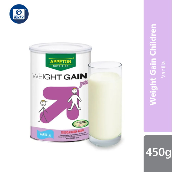 Appeton Weight Gain Children Vanilla 450g | Shopee Malaysia