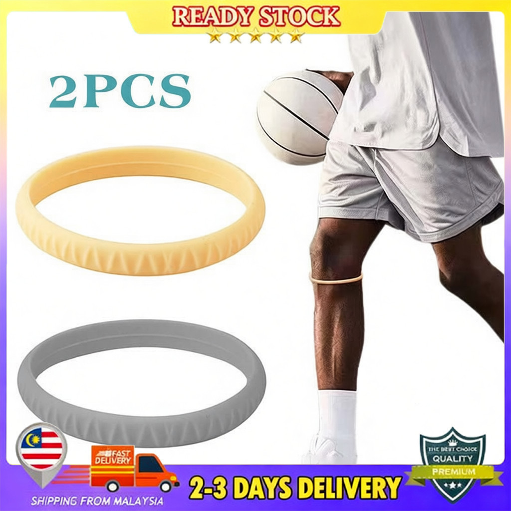 2Pcs Knee Force Belt Fine Patella With Basketball Knee Force Band High ...
