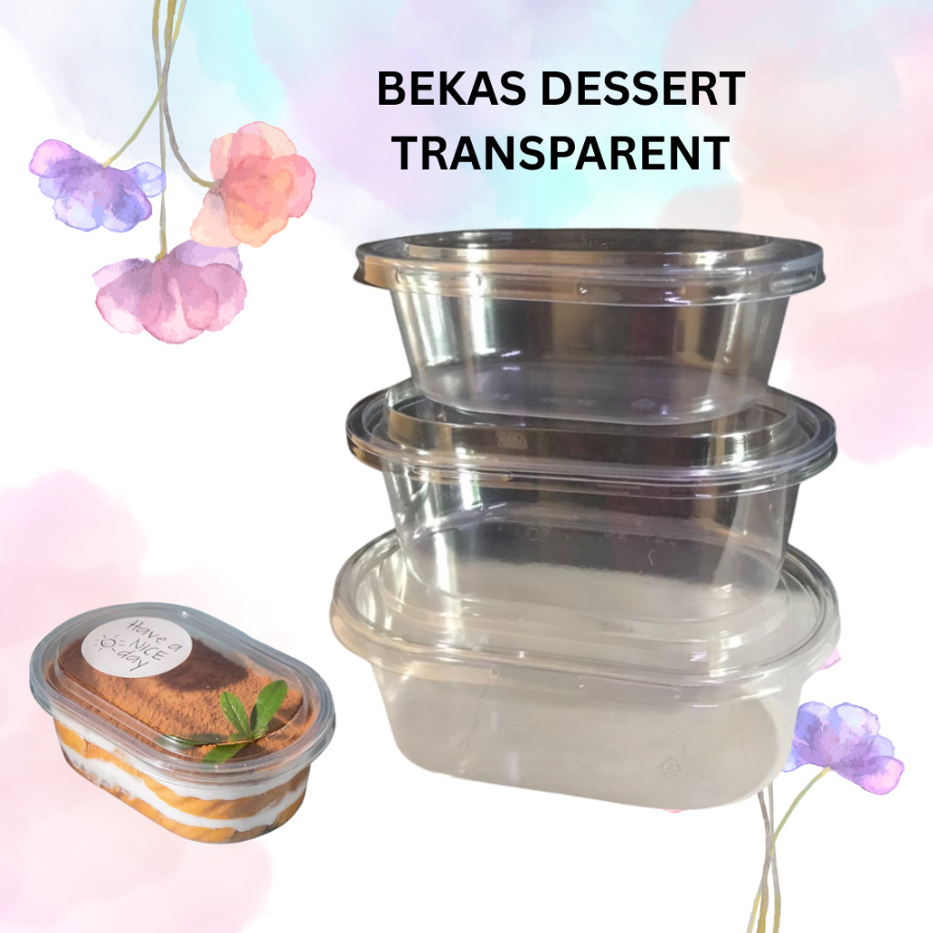 Cake Container Tiramisu GF-130/ GF-150/ GF-170/ Bekas Fruit Cake ...