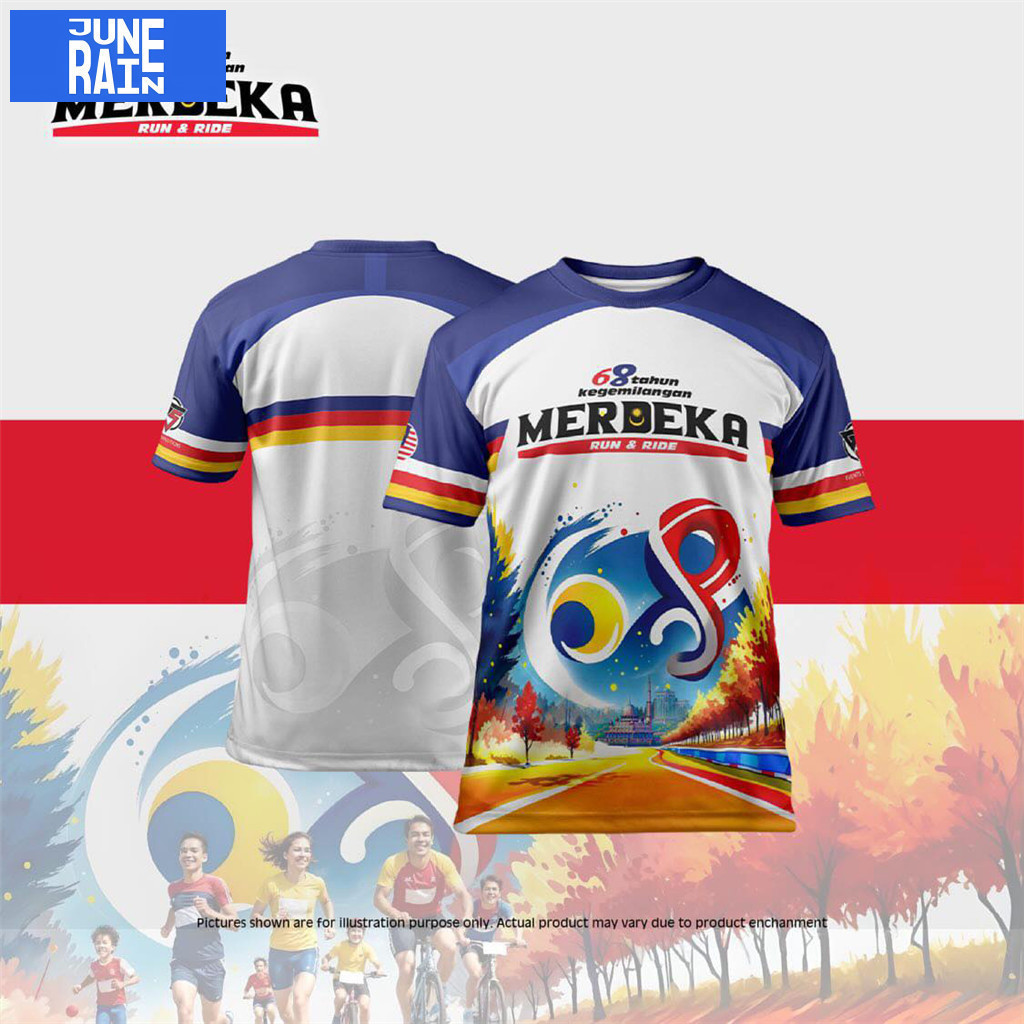 1957 Merdeka Clothes 68Th Malaysia Jersey Merdeka Clothes 68 Years ...