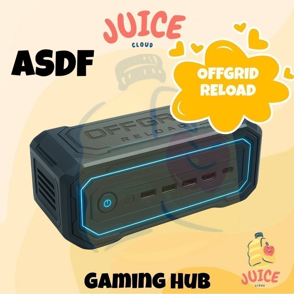 OFFGRID RELOAD Gaming Hub – Multi-Port Console Dock with UNPLUG RGB ...