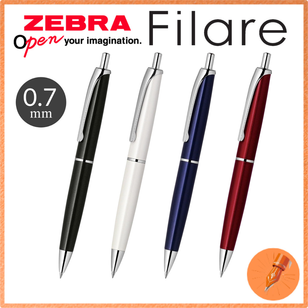 Zebra Ballpoint Pen FILARE Click Mechanism 0.7mm | Shopee Malaysia