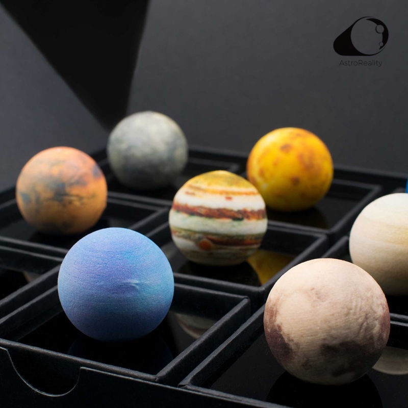 Earth Mars Jupiter Pluto Nine Planets/Space Ship Astronomy Science ...