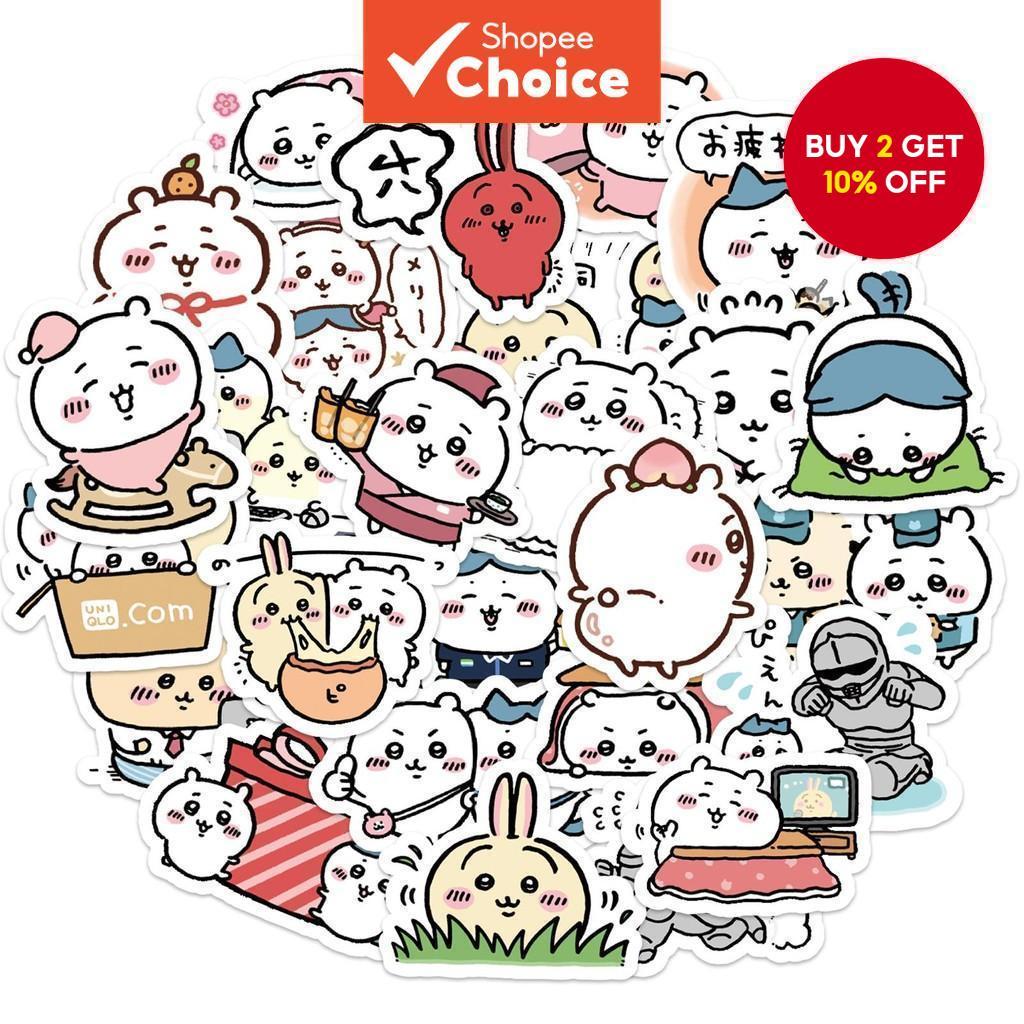 100PCS Chiikawa Stickers - Waterproof Vinyl Decals for Laptops, Water ...