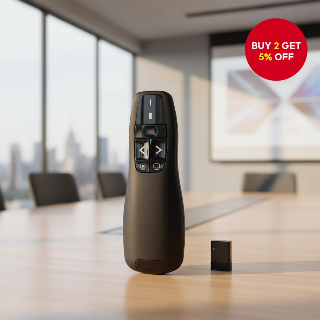 2.4GHz Wireless USB Remote PPT Flip Pen Pointer Clicker Presenter with ...