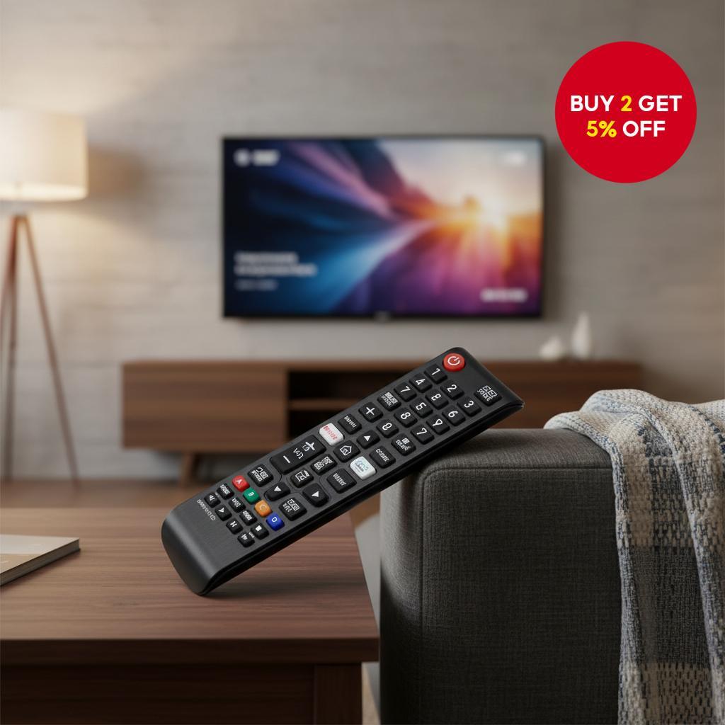 SAMSUNG Smart LCD TV Universal Remote: Simple Operation, No ...