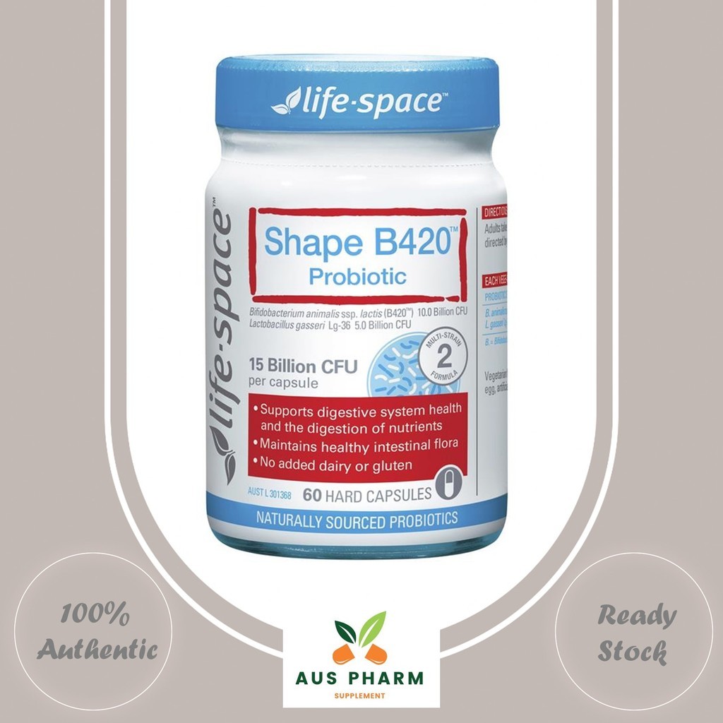LIFE SPACE Shape B420 Probiotic (60 capsules) | Shopee Malaysia