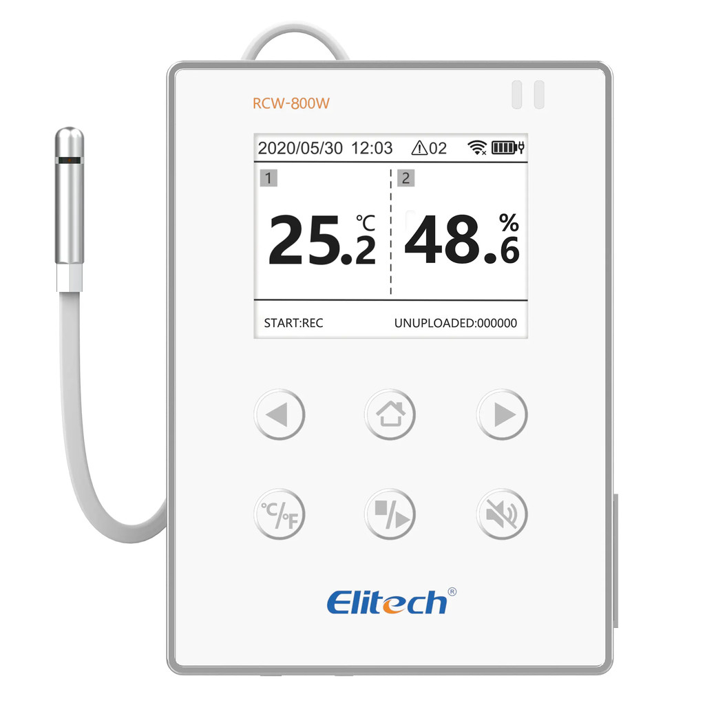 Best selling Elitech RCW-800 WiFi External Data Logger with 5M NTC ...