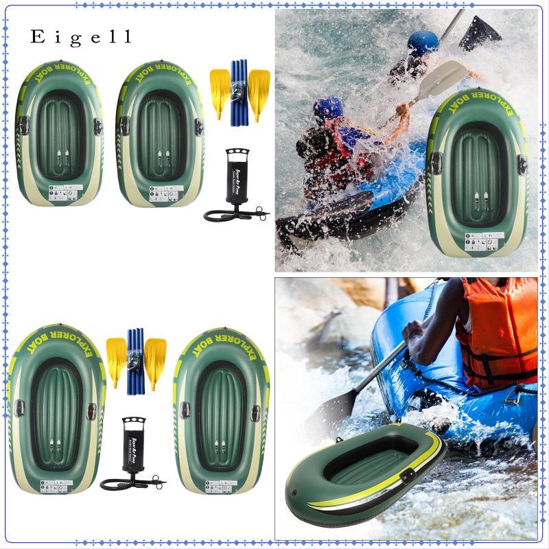 Eigell Inflatable Dinghy Boat Lake Floats Boat Floats Inflatable Kayak ...