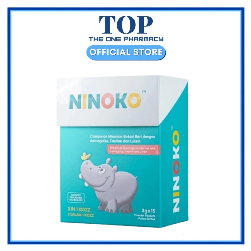 NINOKO Kids Brain Support Supplement 15 Sachets With DHA & Nutrients ...
