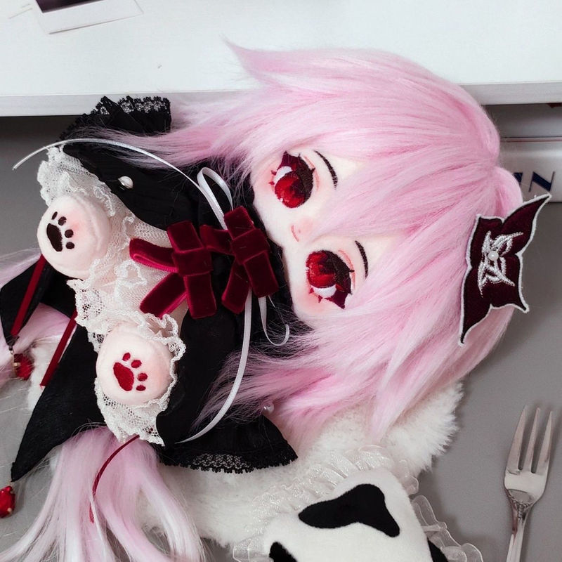 Honkai Star Rail March 7th Evernight Plush Dress Up Doll 20cm Sitting ...