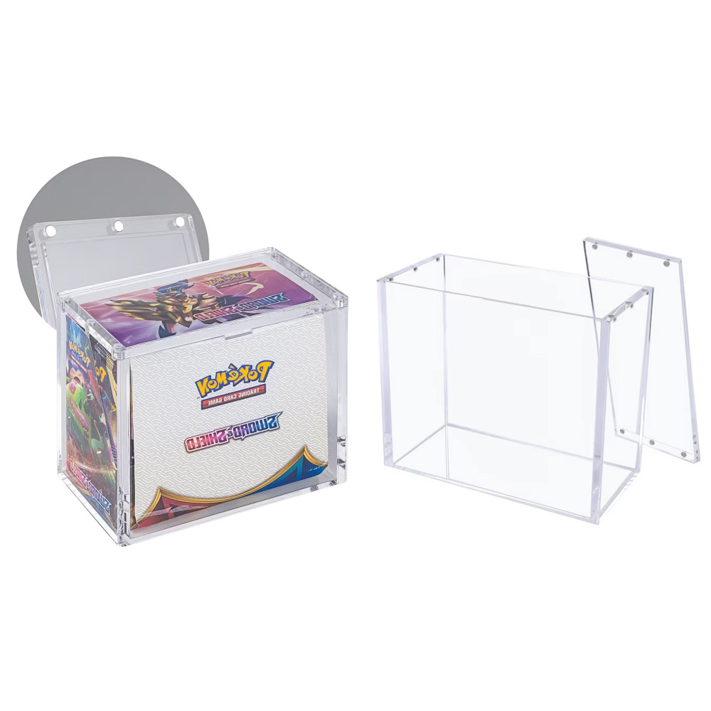 PYP Pokemon Booster Box and Elite Trainer Box Acrylic Display Case - Top Magnetic Lid | Shopee ...
