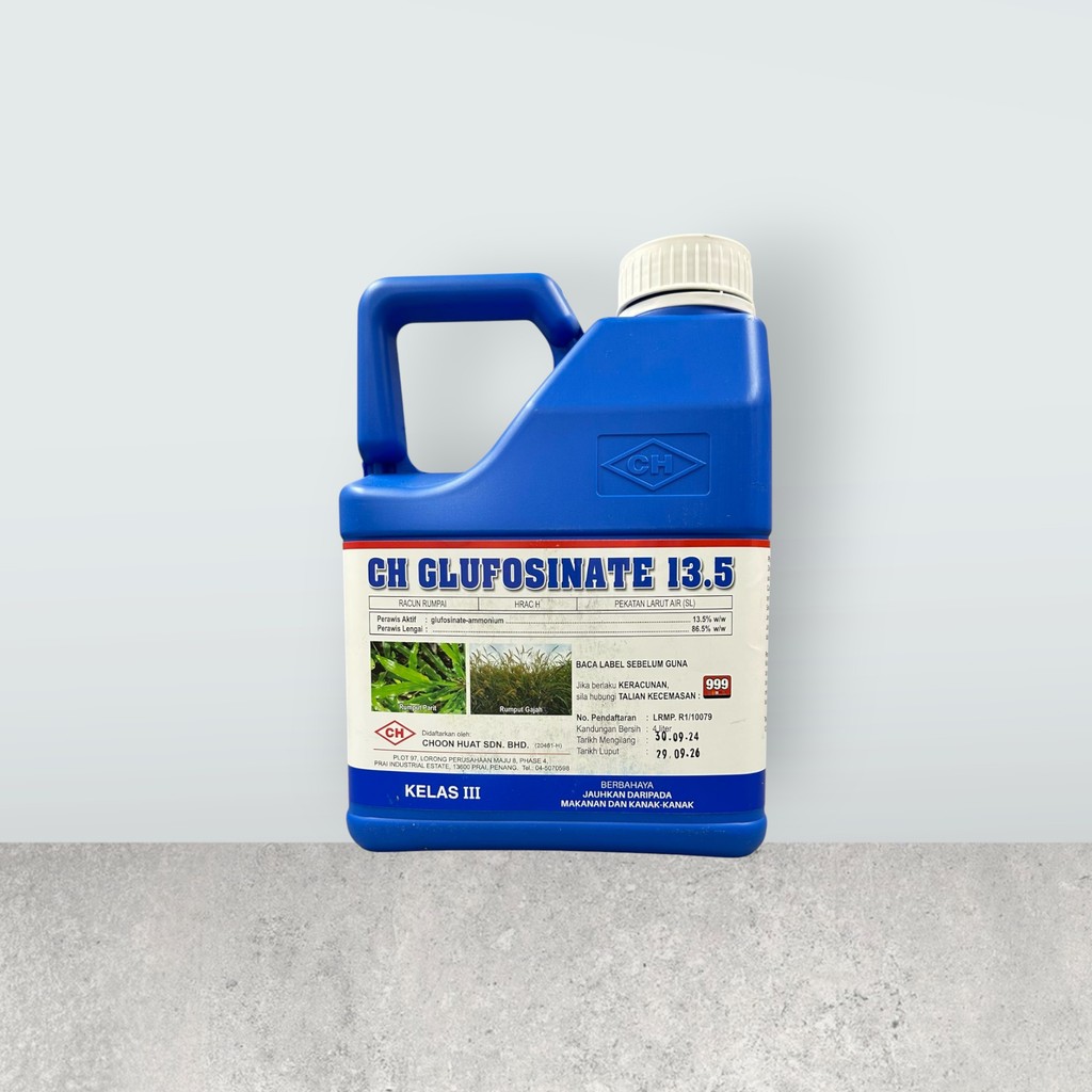 4L CH Glufosinate 13.5 / Glufosinate Ammonium 13.5/ Basta 15/Kenbast 15 ...