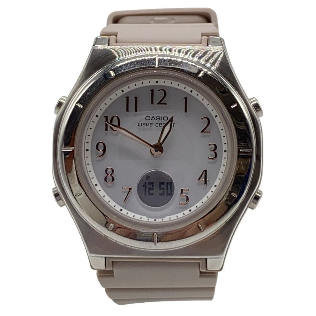 CASIO womens watches solar watch_wave CEPTOR Analog rubber CRM Direct ...