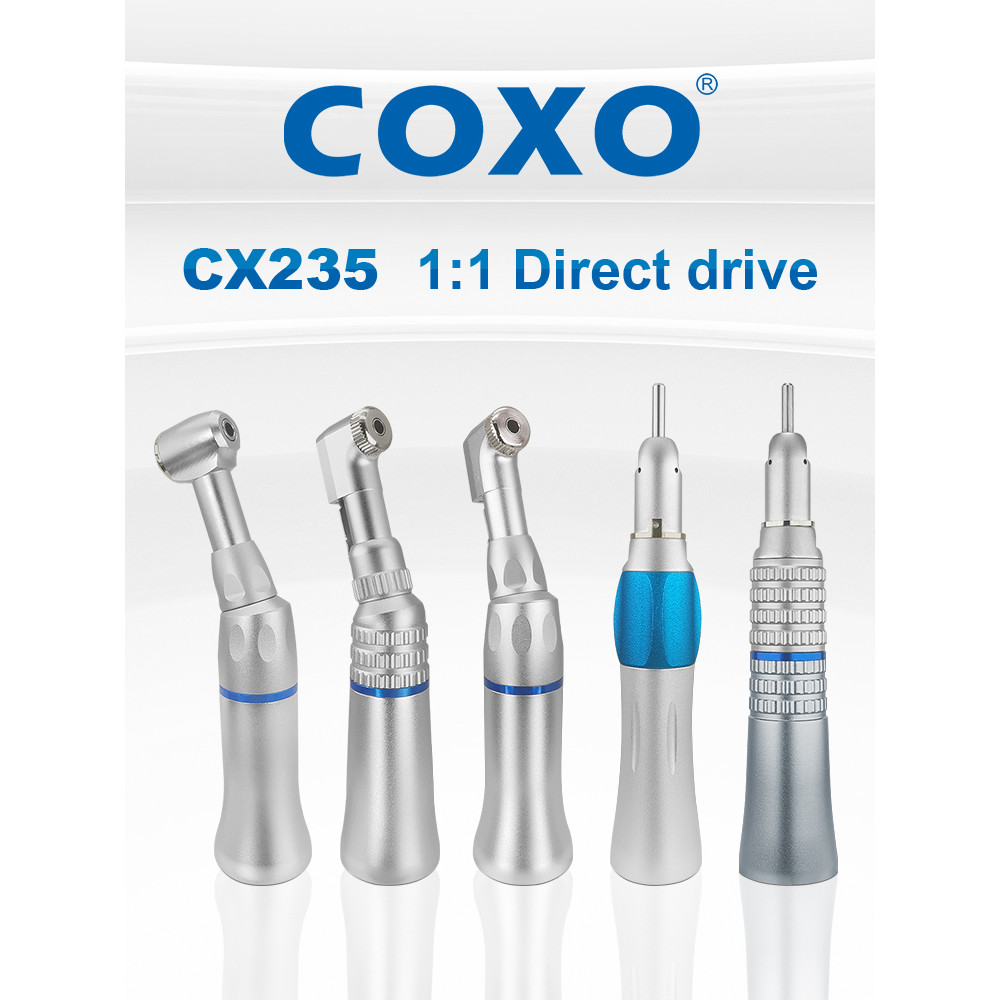 COXO Dental Low Speed Handpiece CX235 C1-2/C1-4/C2-1/S-2/S-2A/C1-1 1:1 ...