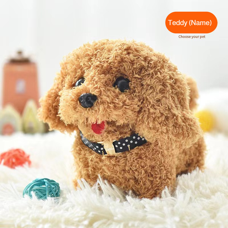 Electric Simulation Puppy Plush Toys/AI Interactive Smart Pet ...