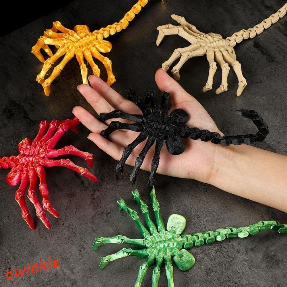 TWINKLE1 Alien Facehugger Model, Fully Articulated Ailen Action Figure ...
