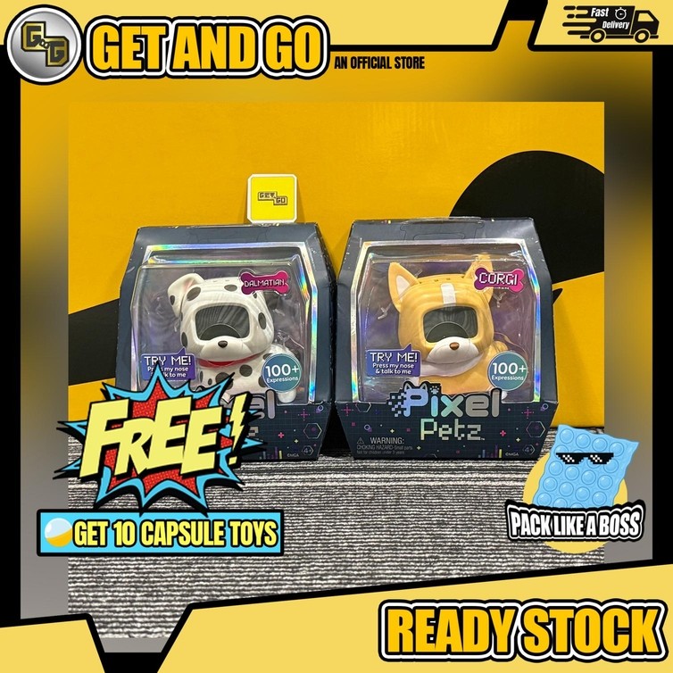 [Ready Stock] Pixel Petz Pixel Electronic Pet (FreeGashapon) | Shopee ...
