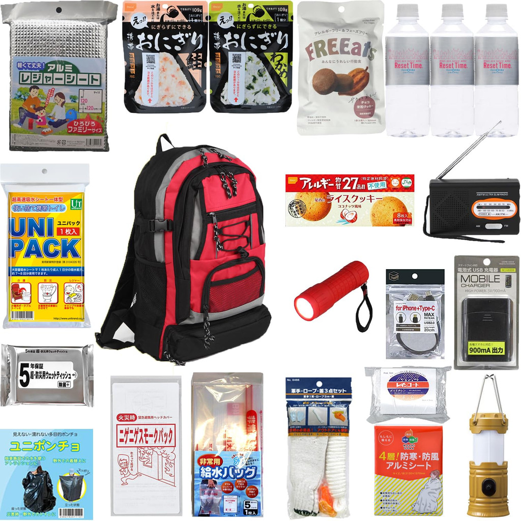Disaster preparedness kit for one, standard, for women, disaster ...