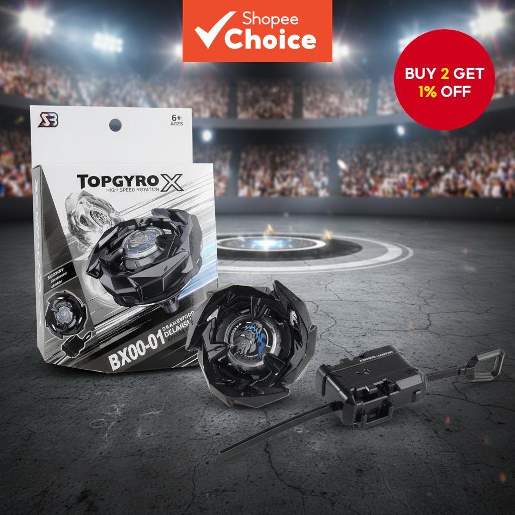 Beyblade X BX-01 Dran Sword Black Xtreme Limited Set with Launcher Grip ...