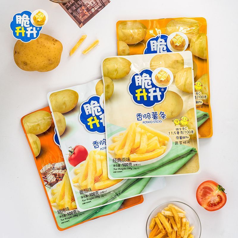 Cui Sheng Sheng Seasalt Lemon Flavor Potato Sticks/Original/Tomato ...