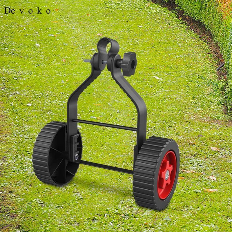 Devoko Lawn Mower Auxiliary Wheel Triangular Structure Support Wheels ...