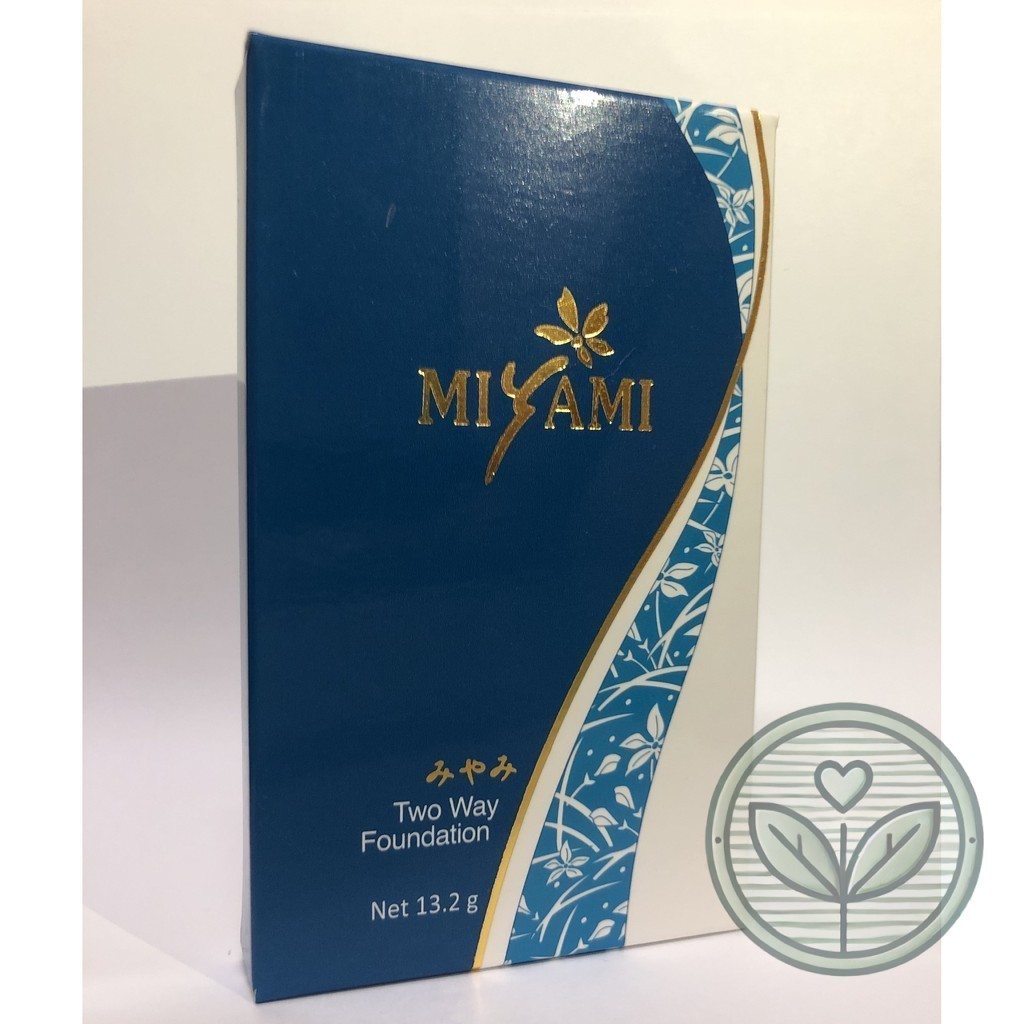 ORIGINAL Genuine Bedak Miyami Two Way Foundation Light / Medium / Dark ...