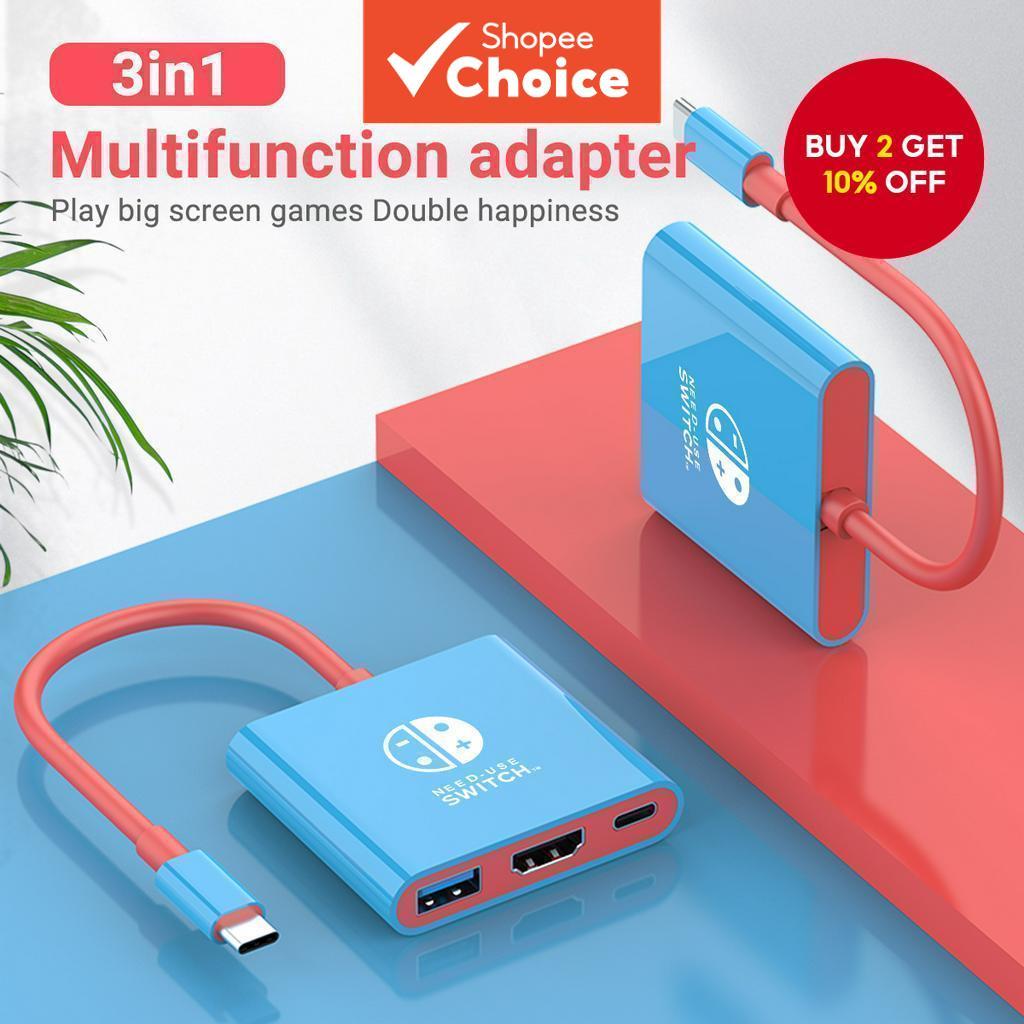 The New Portable Dock for Nintendo Switch/oled Features 4k Hdmi, Usb 30 ...