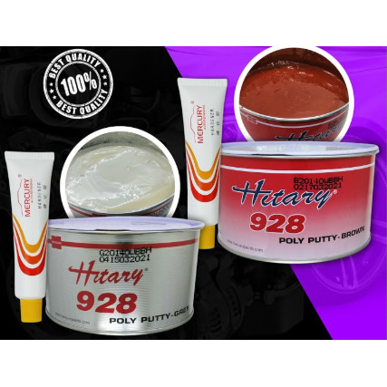 1KG NISSAN HITARY 928 PUTTY WITH HARDENER / 928 POLY PUTTY WITH ...